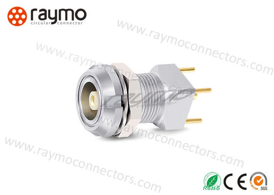 Multiple Keying Options Half Moon Connector , Coaxial Cable Elbow Crimp ...