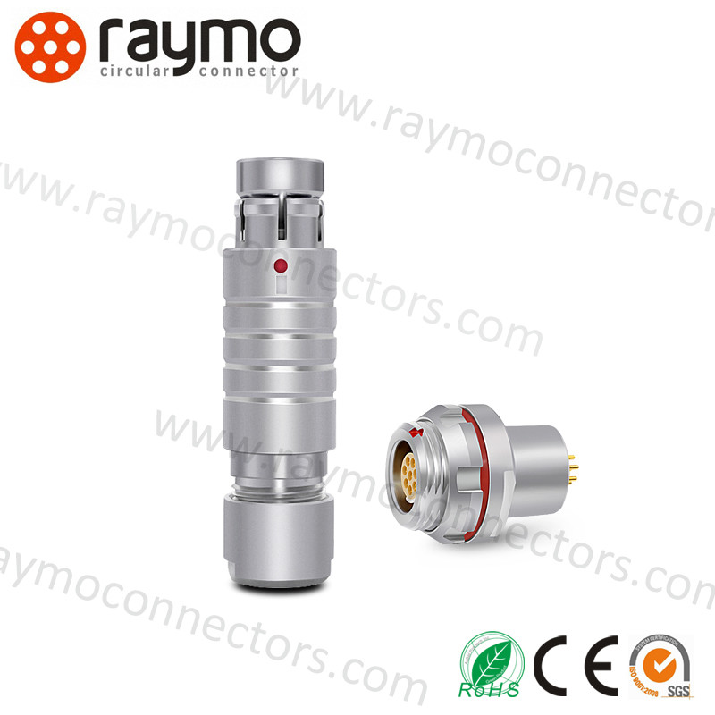 Small Circular Waterproof Connector , Watertight Electrical Connectors ...